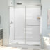 DreamLine 60" W x 32" D x 78" H Semi-Frameless Rectangle Shower Kit | Wayfair